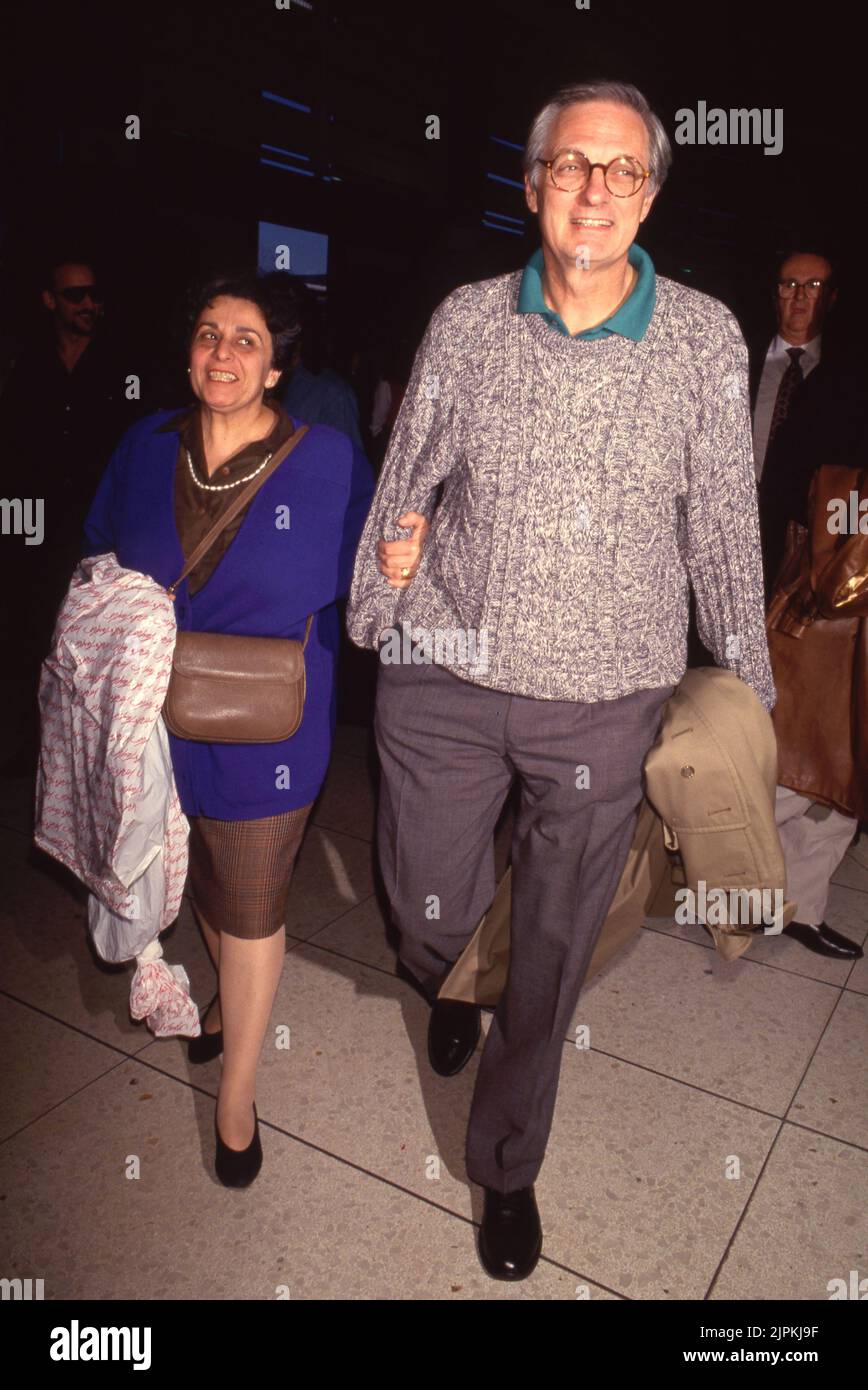 Alan Alda and Arlene Alda February 1993 Credit: Ralph Dominguez ...