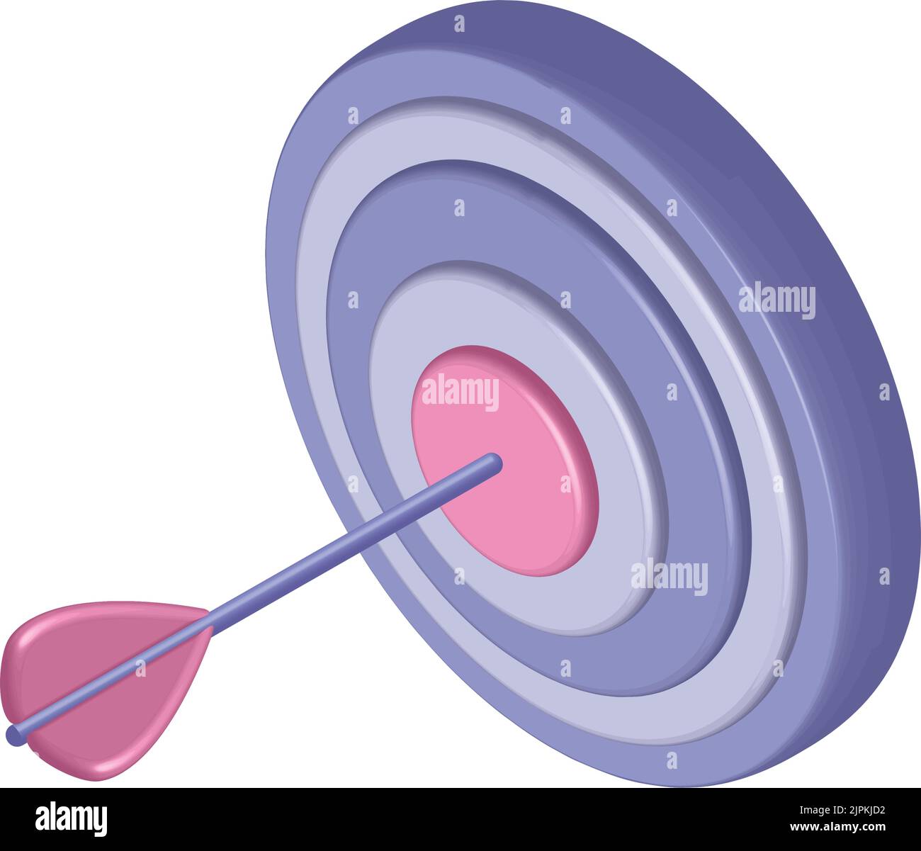 isometric target icon Stock Vector Image & Art - Alamy