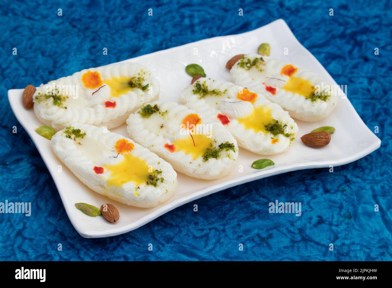 Cham Cham Mithai Also Called Rasgulla Malai Chaap, Chomchom Or ...