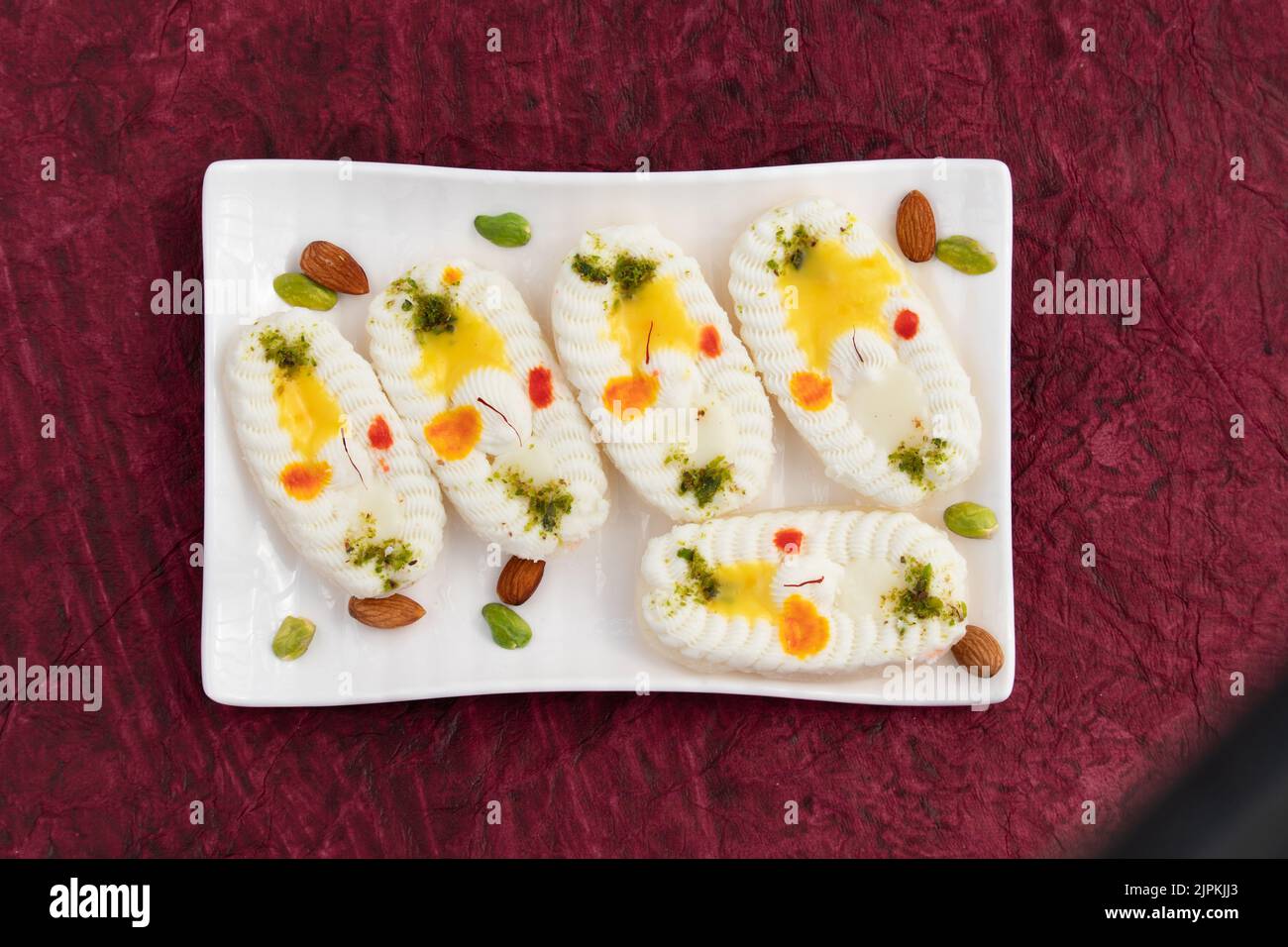 Cham Cham Mithai Also Called Rasgulla Malai Chaap, Chomchom Or ...