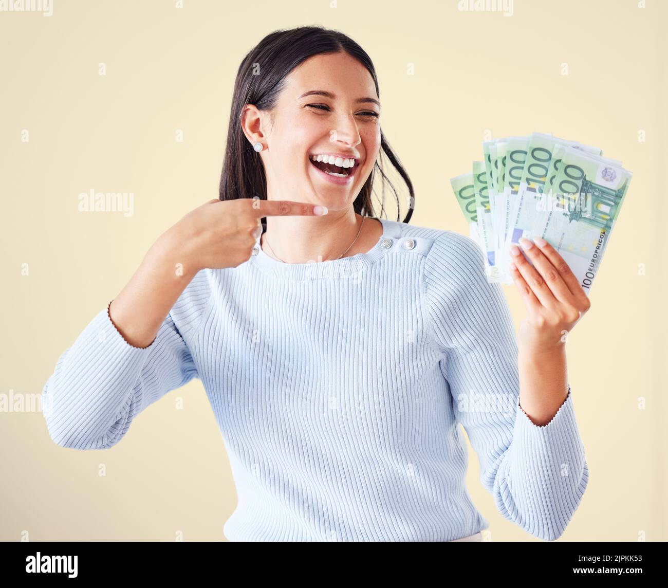 Lucky woman dream job hi-res stock photography and images - Alamy