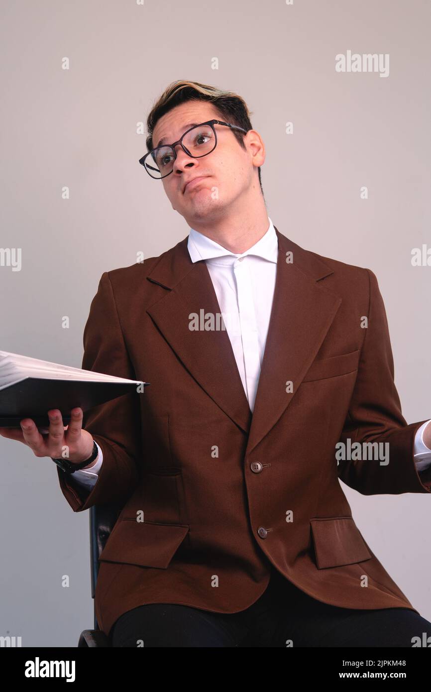 Resigned expression hi-res stock photography and images - Alamy