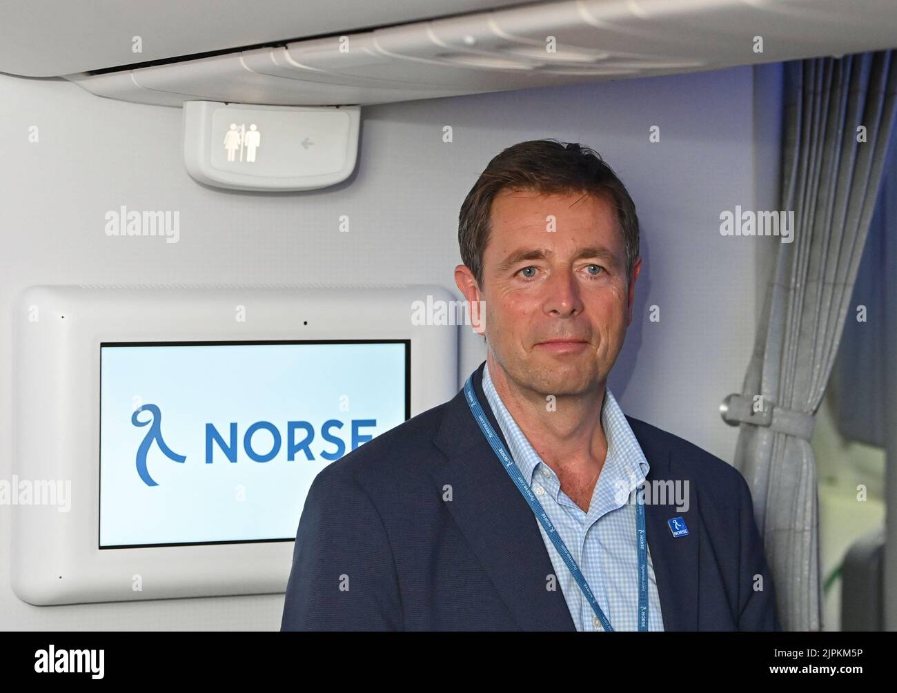 17 August 2022, Brandenburg, Schönefeld: Björn Tore Larsen, CEO of ...