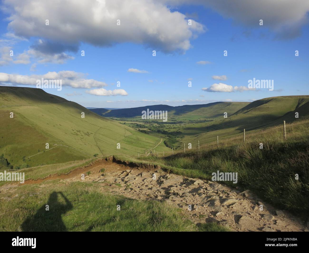 The Pennine Way National Trail Long-distance hiking trail. England. UK ...