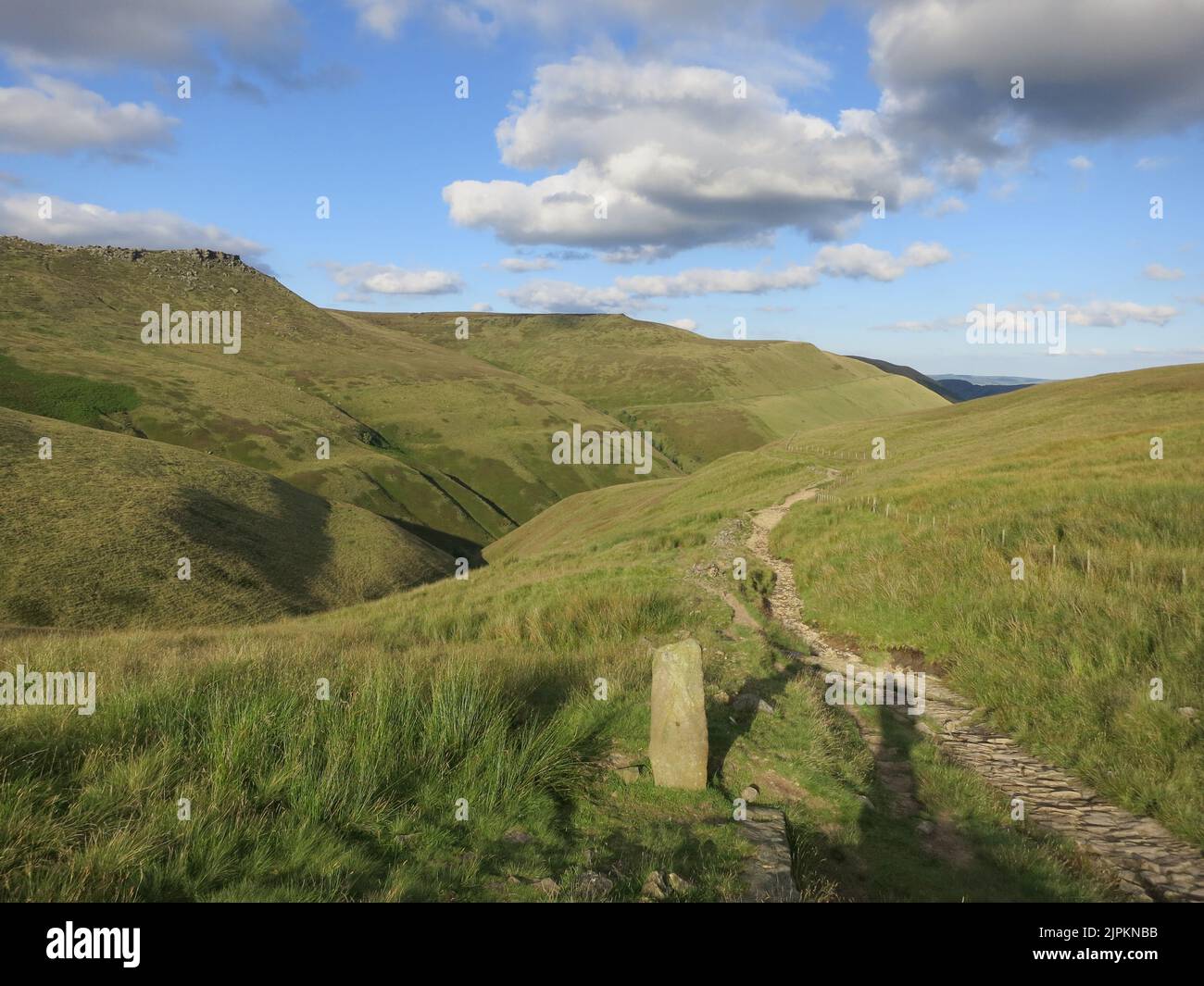 The Pennine Way National Trail Long-distance hiking trail. England. UK ...