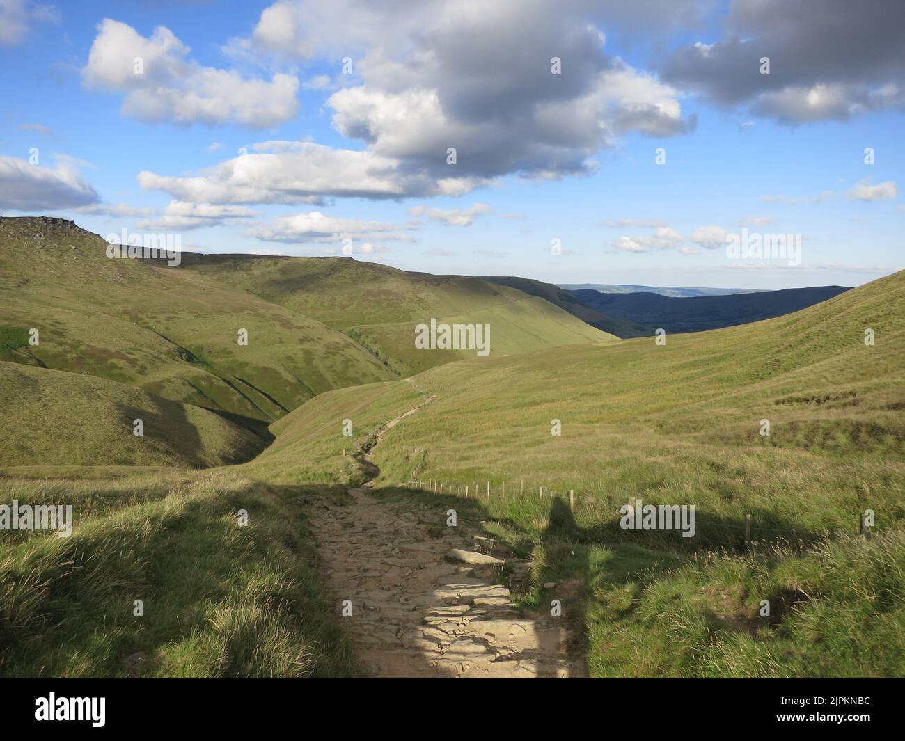 The Pennine Way National Trail Long-distance hiking trail. England. UK ...