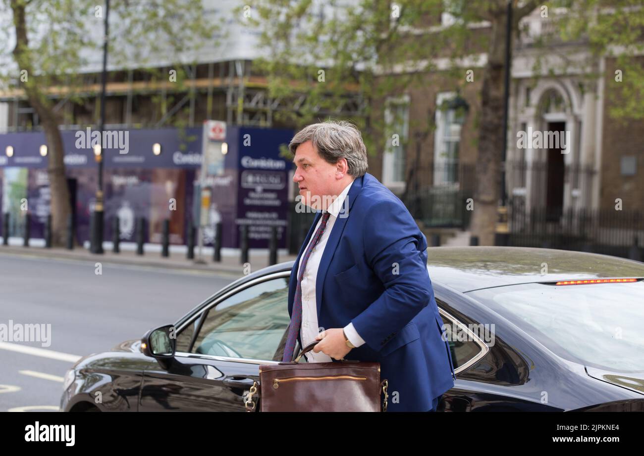 London Uk 2022 Kit Malthouse arrives at cabinet office 70 whitehal ...