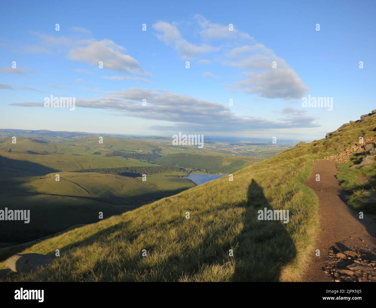 The Pennine Way National Trail Long-distance hiking trail. England. UK ...