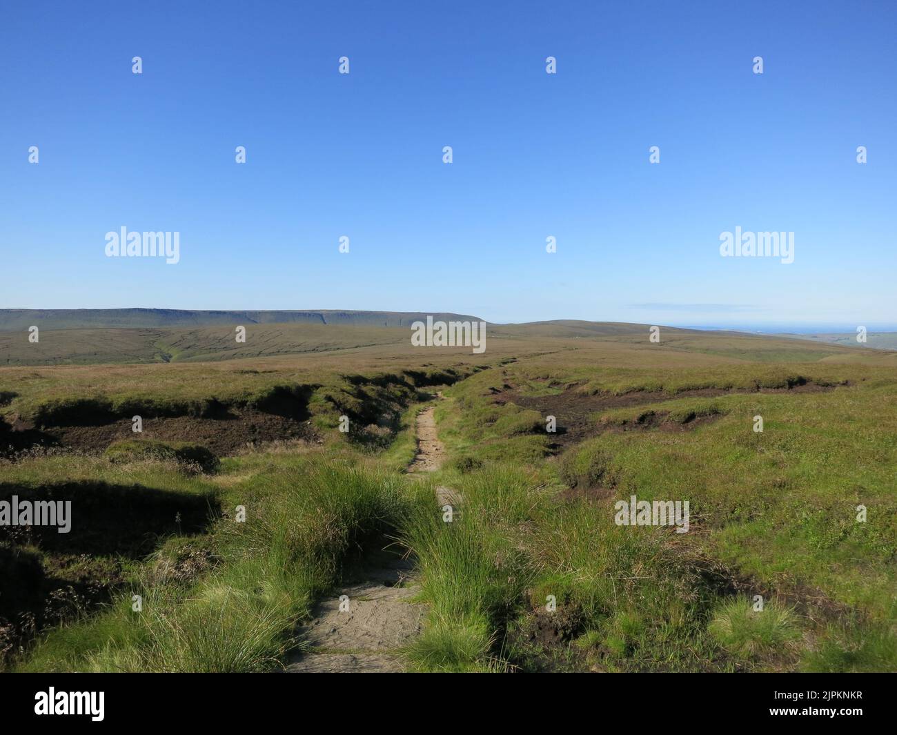 The Pennine Way National Trail Long-distance hiking trail. England. UK ...