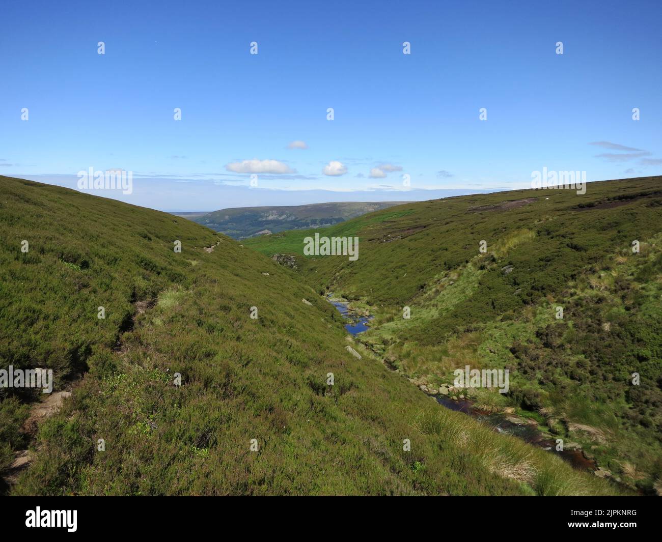 The Pennine Way National Trail Long-distance hiking trail. England. UK ...