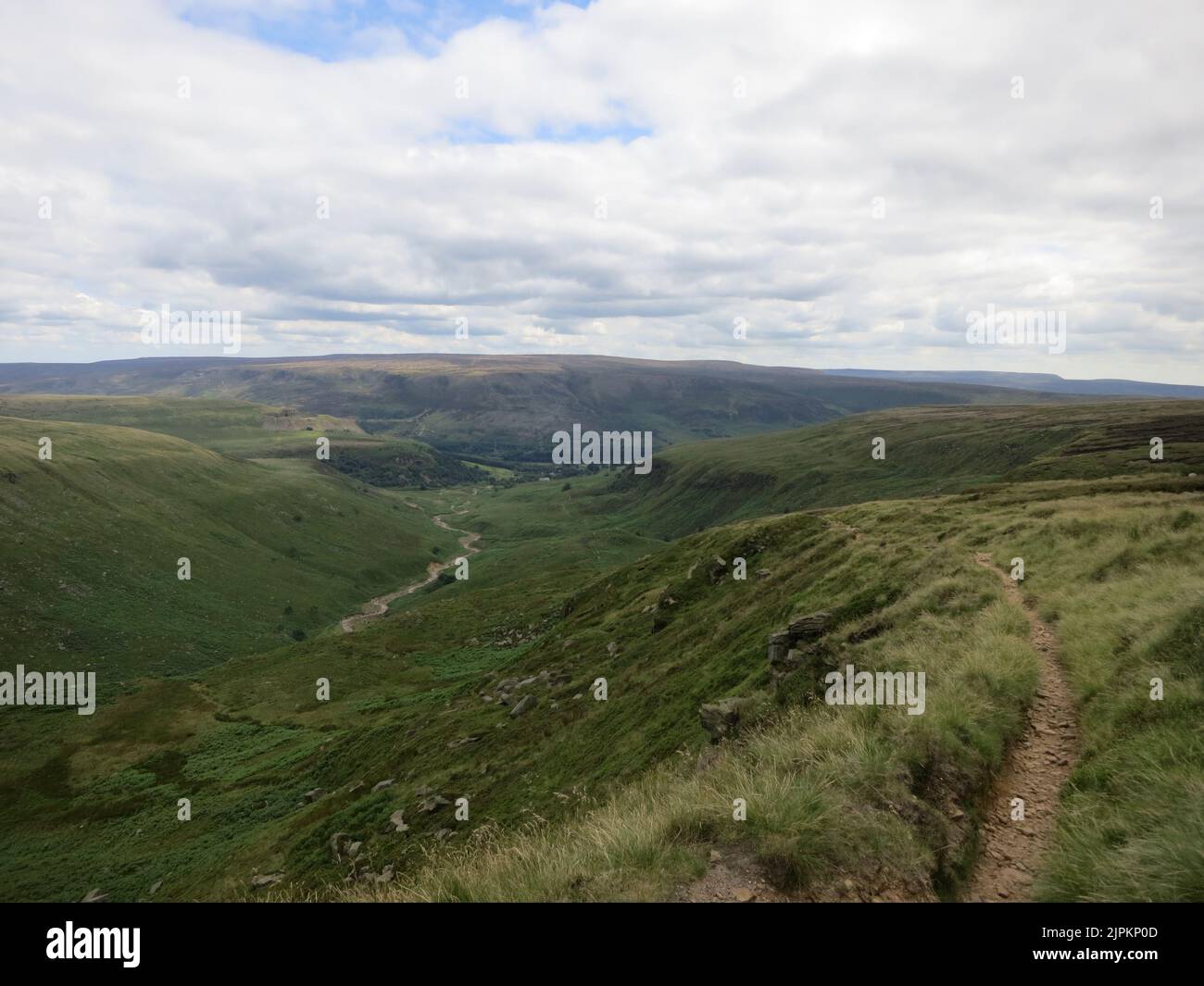 The Pennine Way National Trail Long-distance hiking trail. England. UK ...