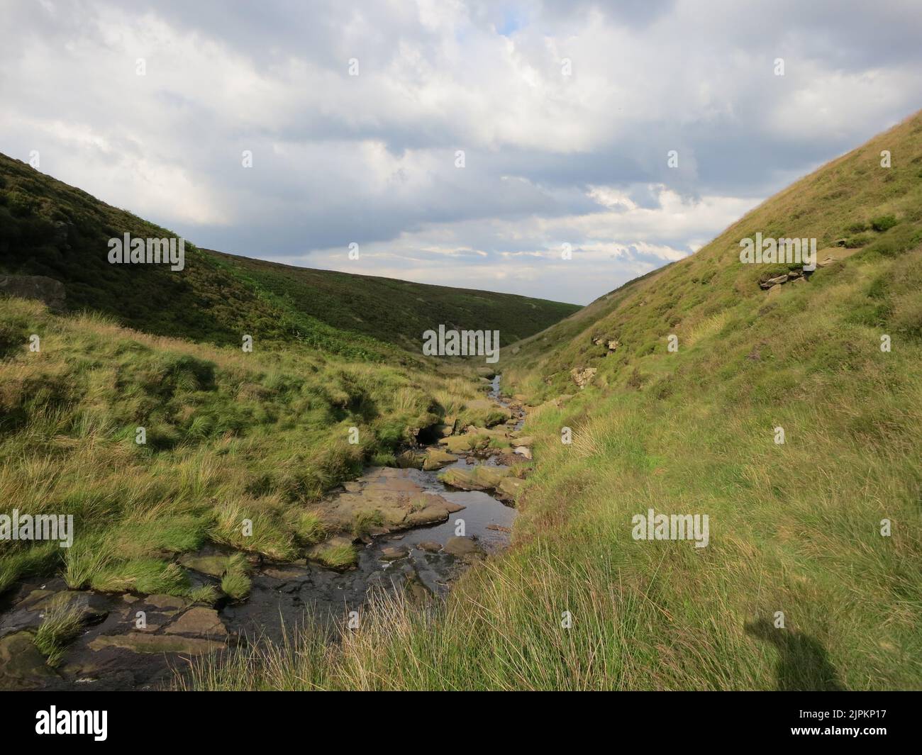 The Pennine Way National Trail Long-distance hiking trail. England. UK ...
