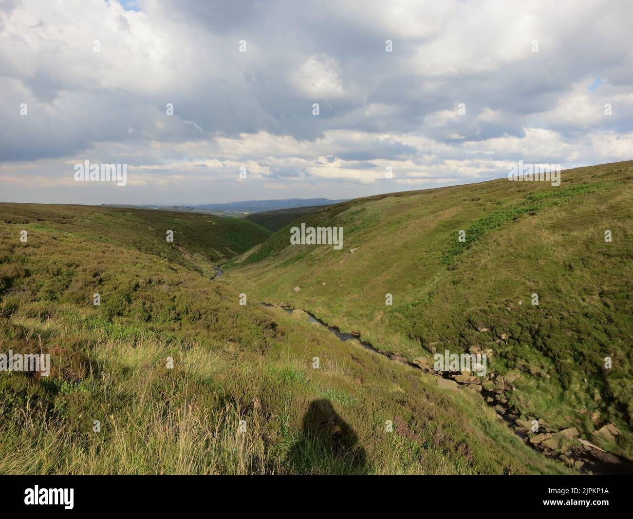 The Pennine Way National Trail Long-distance hiking trail. England. UK ...