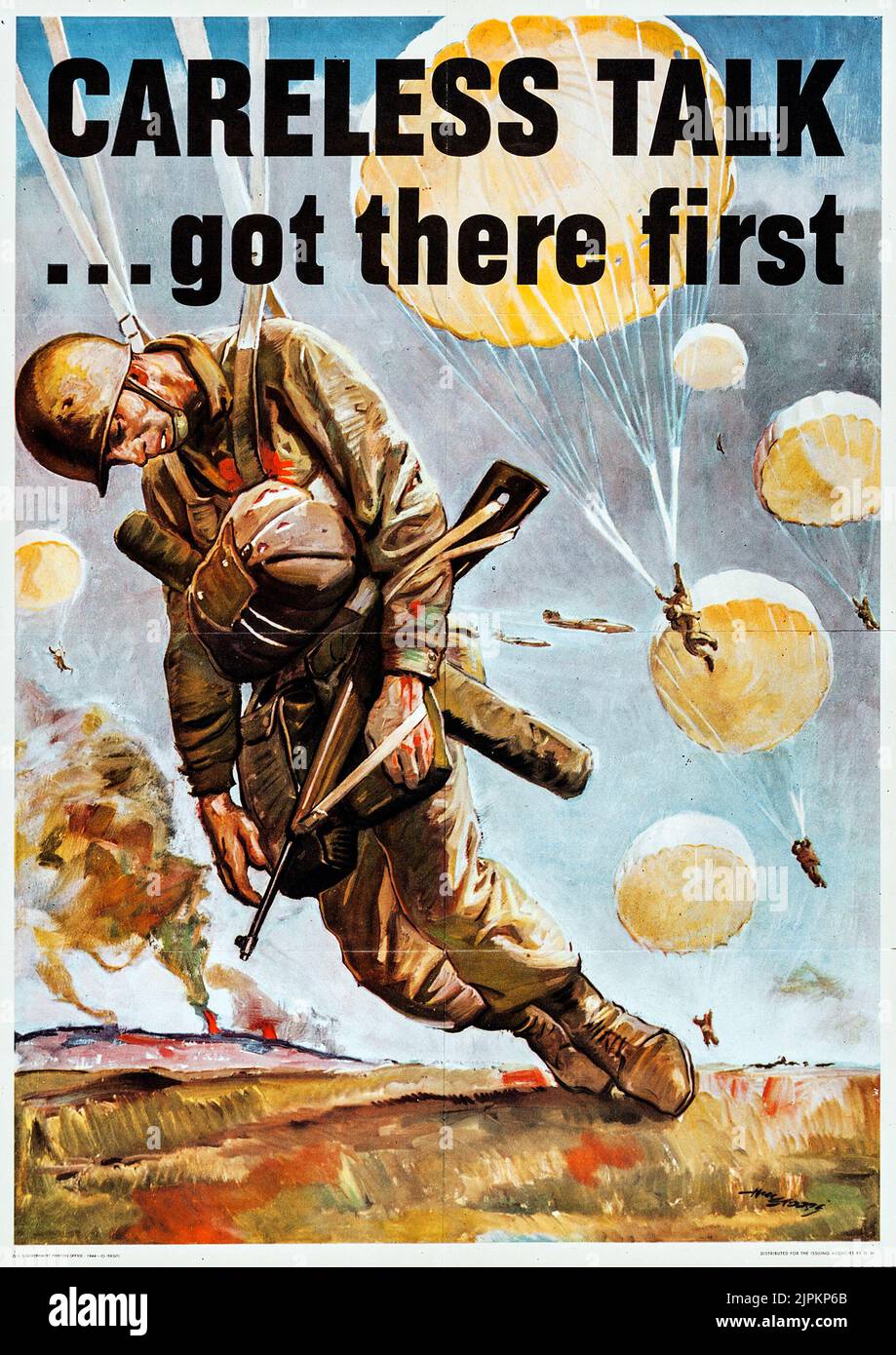 World War II Propaganda (U.S. Government Printing Office, 1944). Poster ...