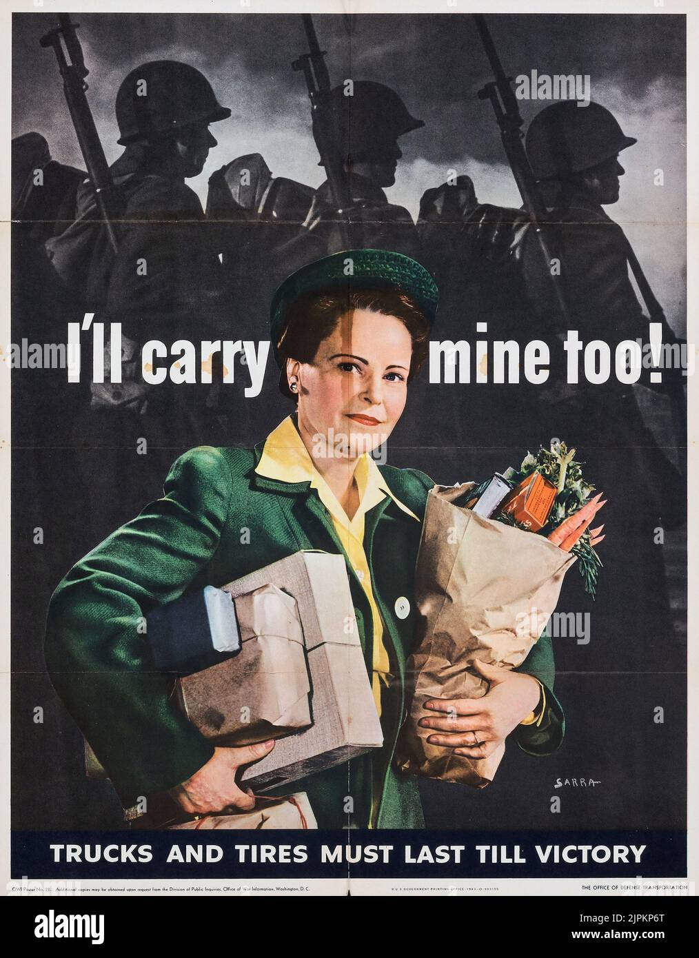 World War II Propaganda (U.S. Government Printing Office, 1943) I carry ...