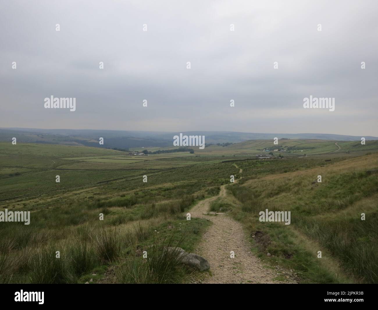 The Pennine Way National Trail Long-distance hiking trail. England. UK ...