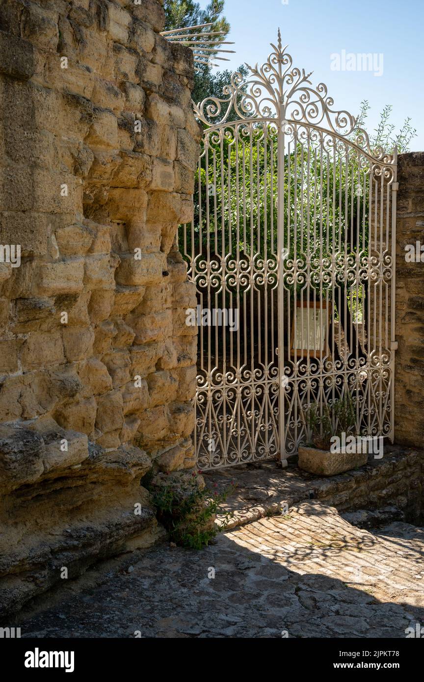 VIew on medieval buildings in sunny day, vacation destination, famous ...