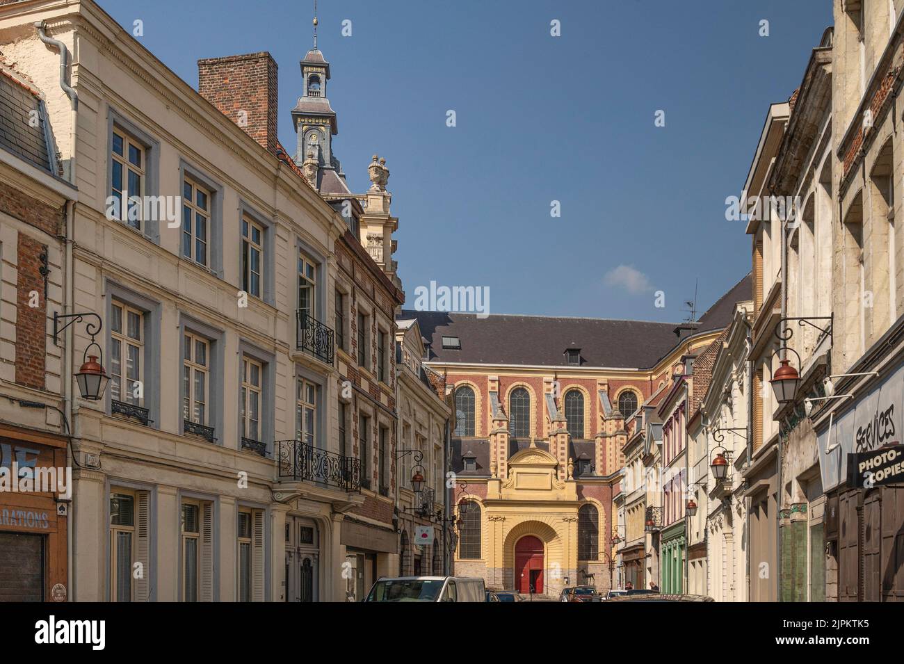 The Saint-Pierre Collegiate Catholic Church at Douai, France Stock ...
