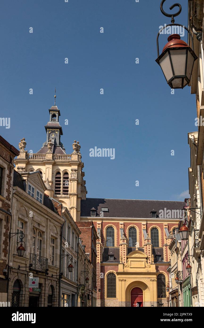The Saint-Pierre Collegiate Catholic Church at Douai, France Stock ...