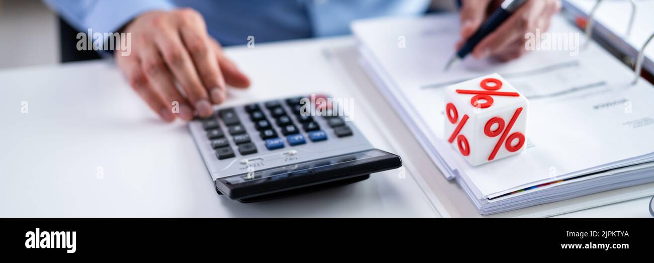 Corporate Tax And Interest Rate Percent. Calculating Percent Stock ...