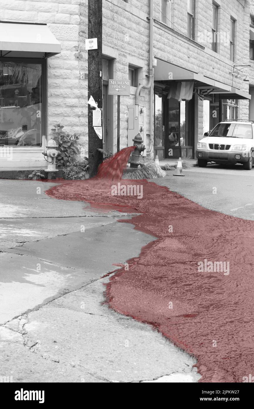 Blood and fire hi-res stock photography and images - Alamy