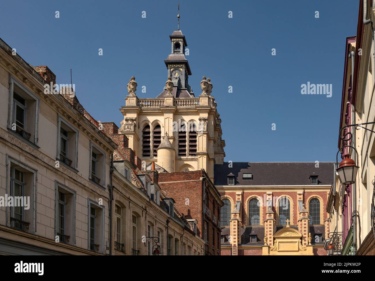 The Saint-Pierre Collegiate Catholic Church at Douai, France Stock ...
