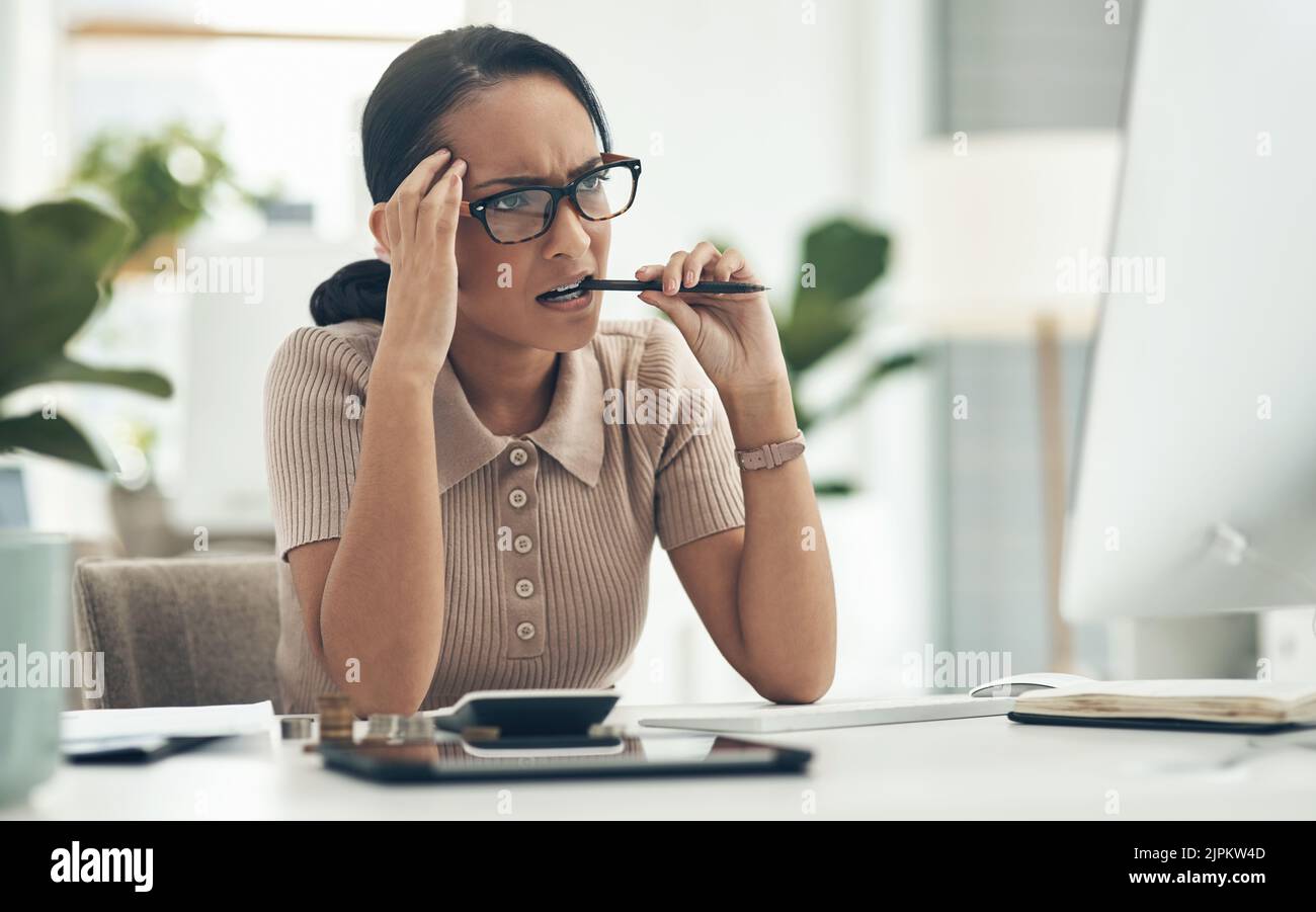 Female form and confused hi-res stock photography and images - Alamy