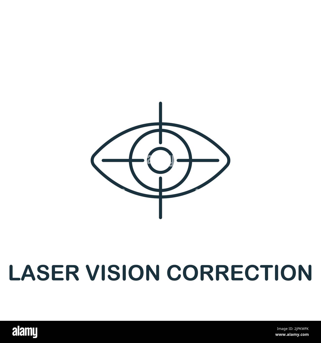 Laser surgery beam Stock Vector Images - Alamy