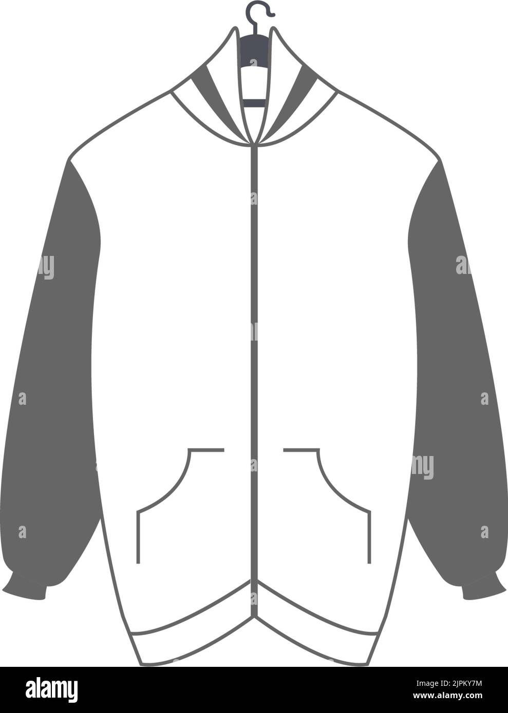 jacket icon vector logo design illustration Stock Vector Image & Art ...