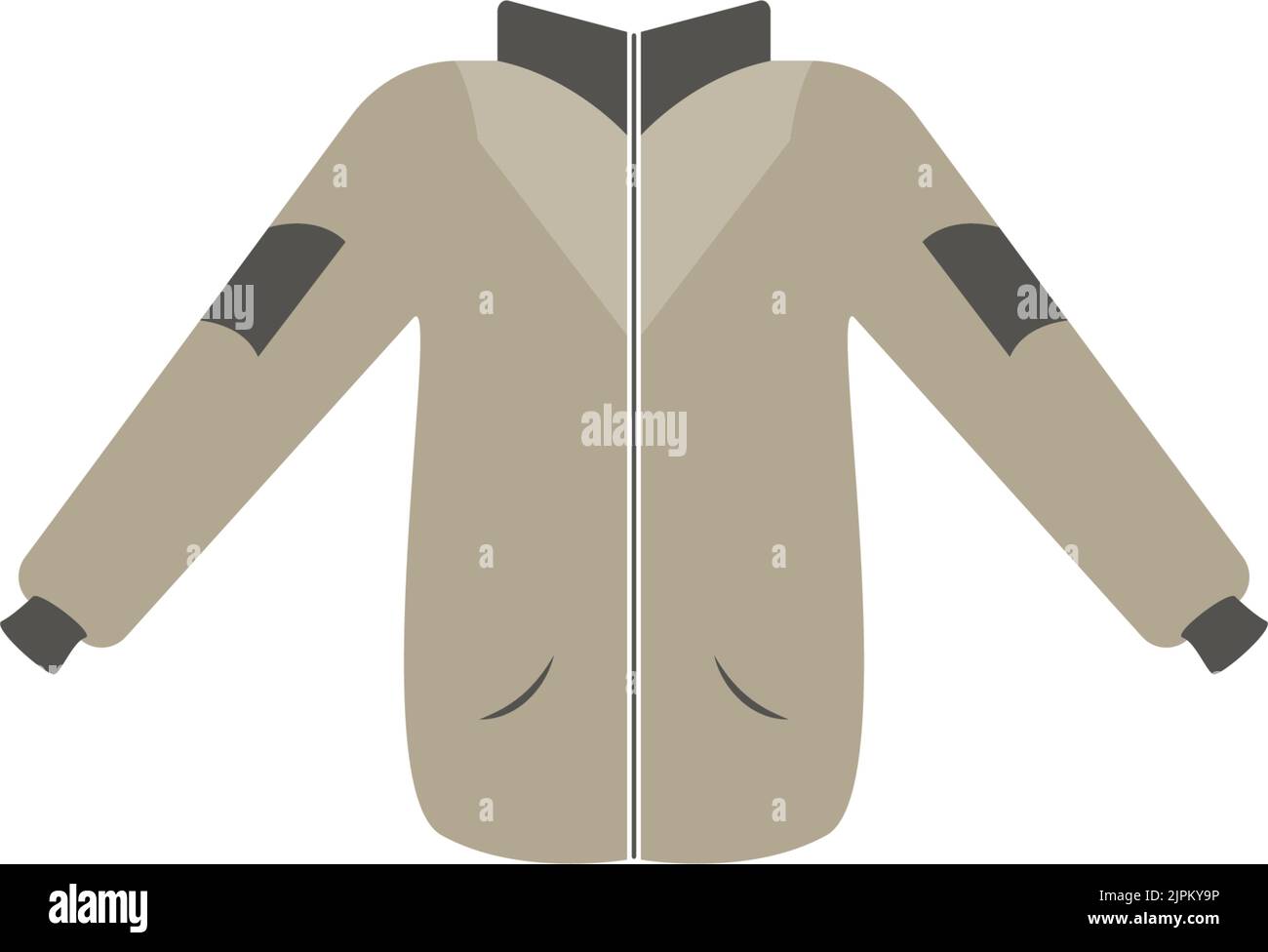 jacket icon vector logo design illustration Stock Vector Image & Art ...