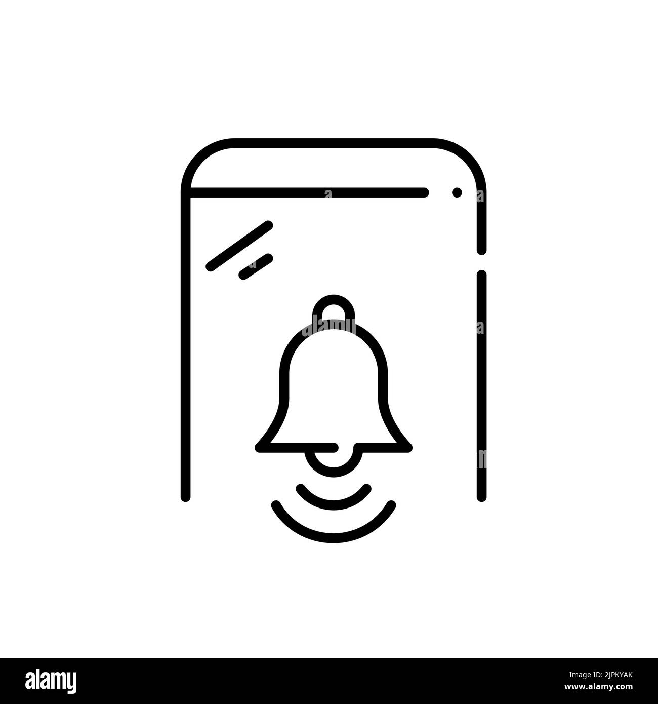 Email notifications on mobile Stock Vector Images - Alamy