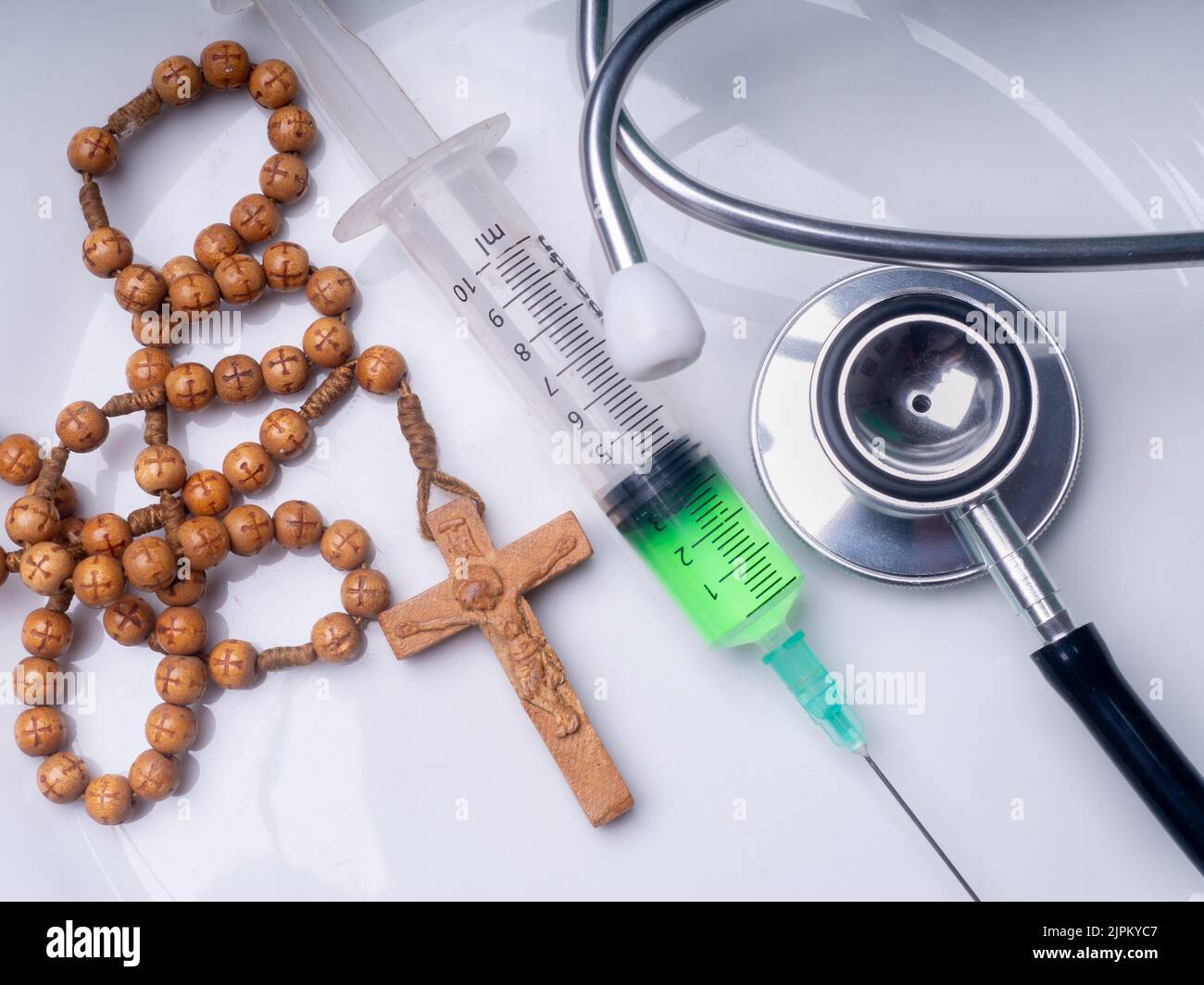 Death On Demand. Symbol Photo For Active Euthanasia And Palliative Care ...