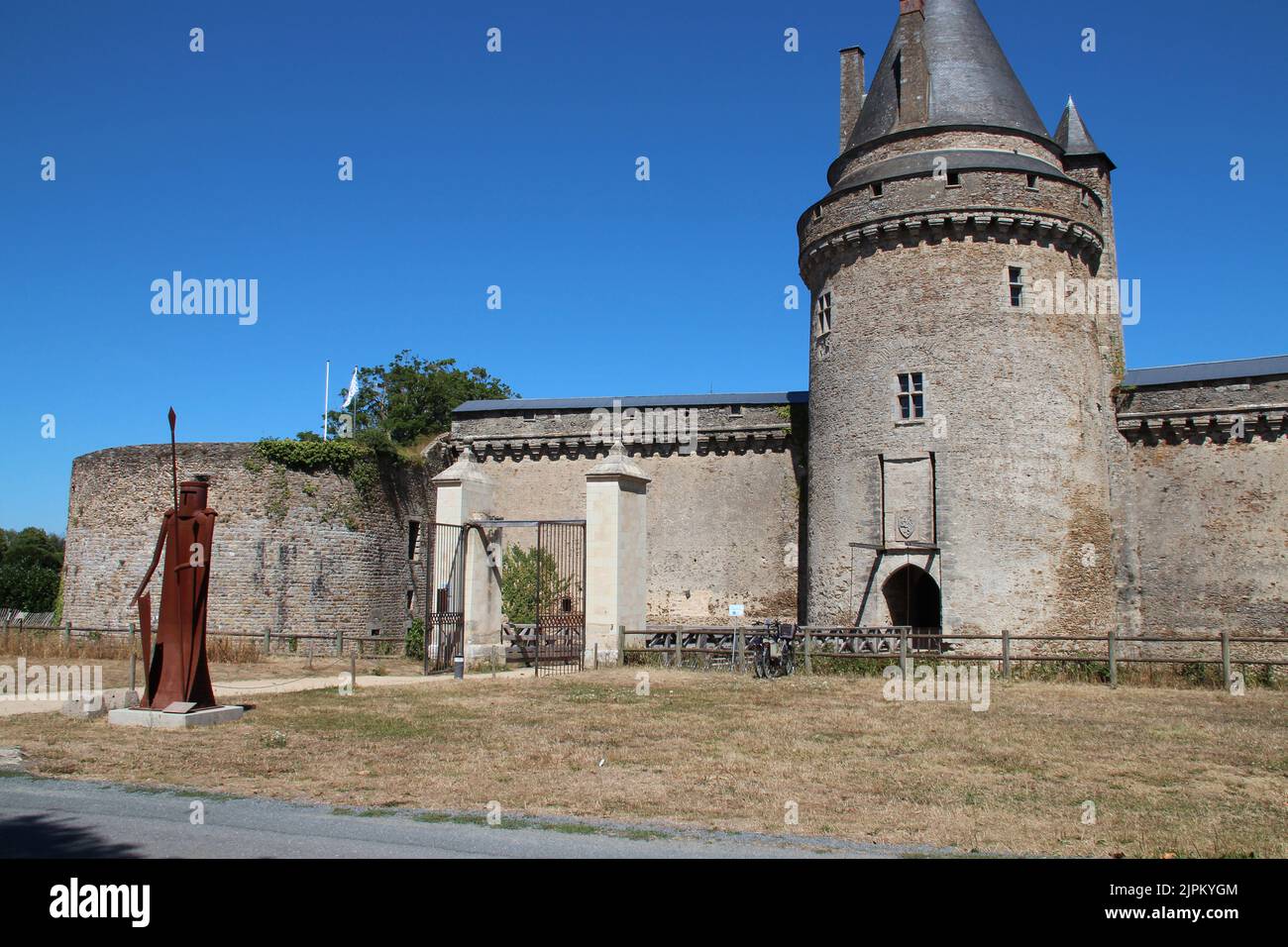 medieval castle in blain in france Stock Photo - Alamy