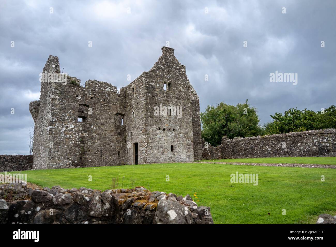 The beautiful Tully Castle by Enniskillen, County Fermanagh inNorthern ...