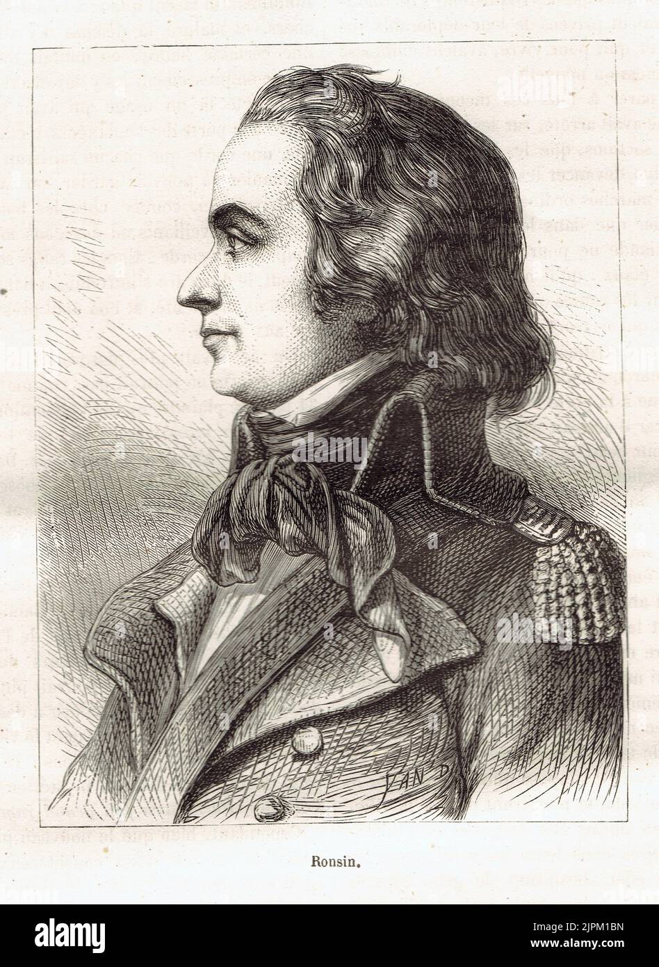 Charles Philippe Ronsin, Ronsin, ancien acteur, général de l'armée ...