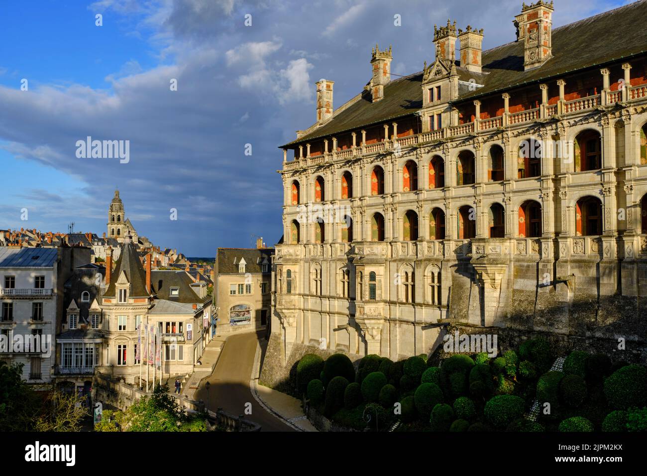France, Loir-et-Cher, Blois, Blois Castle, Royal Château de Blois ...