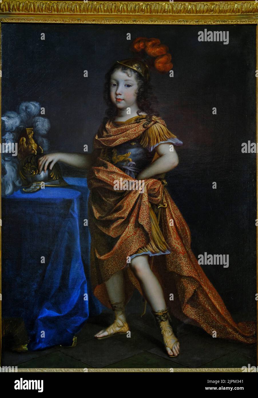 France, Loir-et-Cher, Blois, Blois Castle, Duke of Anjou dressed in ...