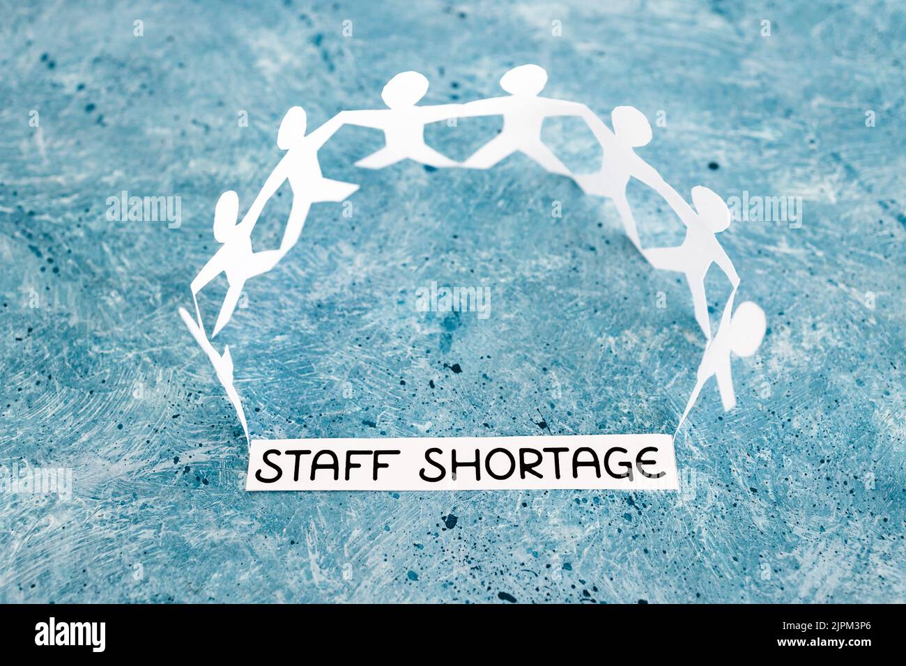 staff shortages and business struggling after the pandemic conceptual ...