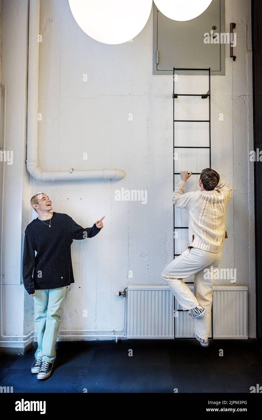 The Norwegian pop duo, twin brothers Marcus (left) and Martinus ...