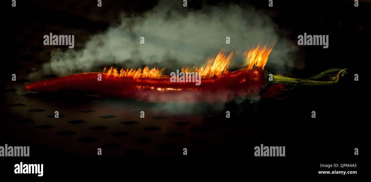 very hot pepper Stock Photo - Alamy