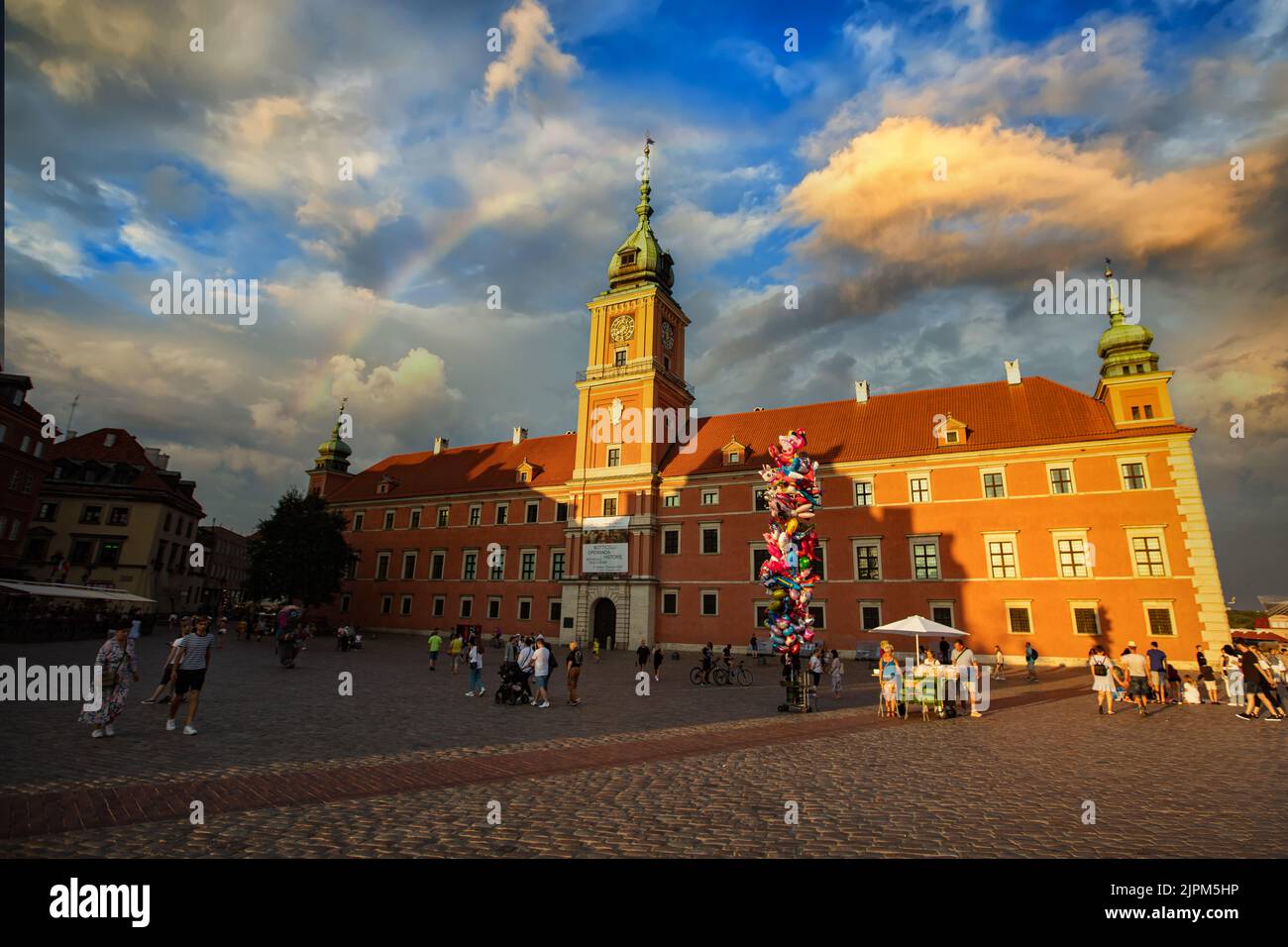 Royal Castle in Warsaw Stock Photo - Alamy