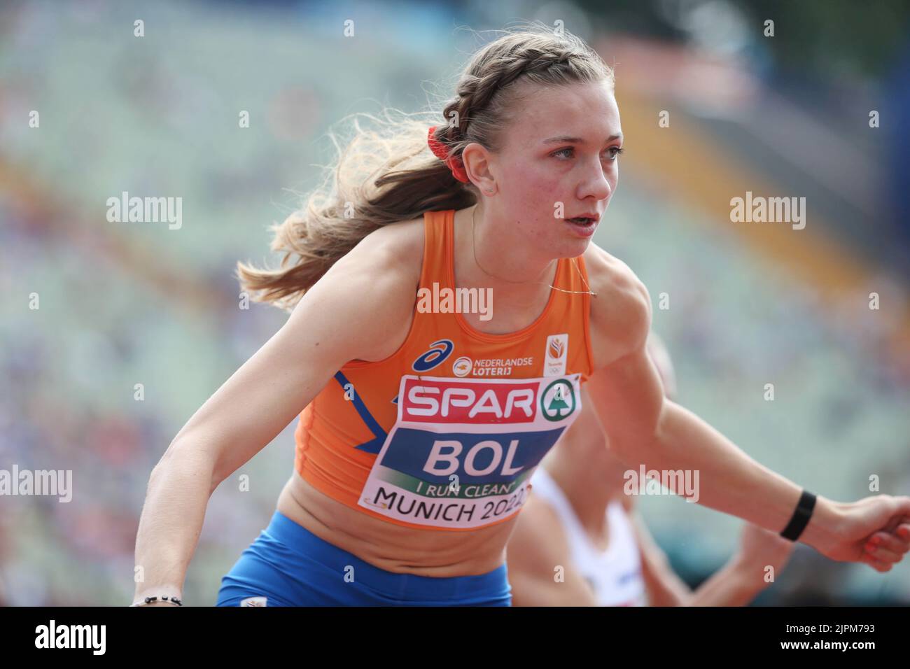Femke Bol of Netherlands during the Athletics, Women's 400m Hurdles at ...