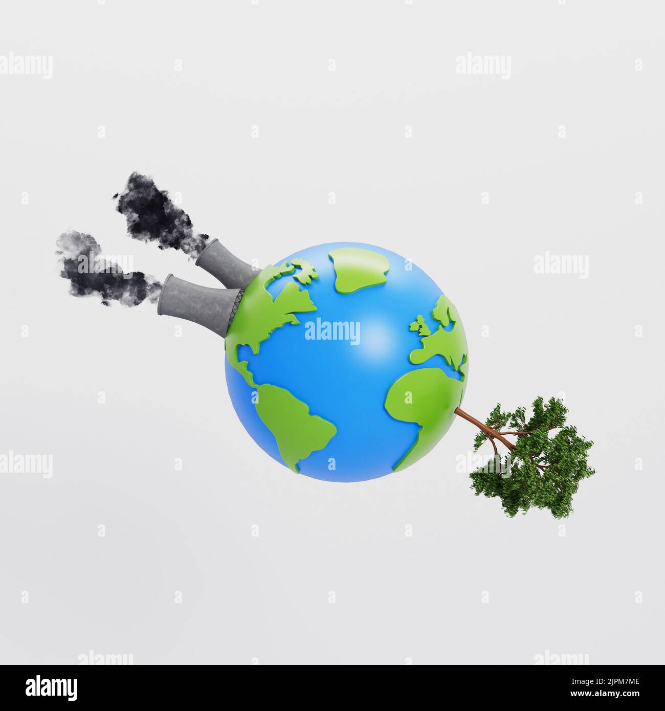 Polluting earth hi-res stock photography and images - Alamy