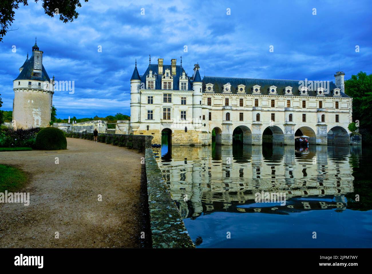 France, Indre et Loire, Chenonceaux, Château de Chenonceau listed as ...