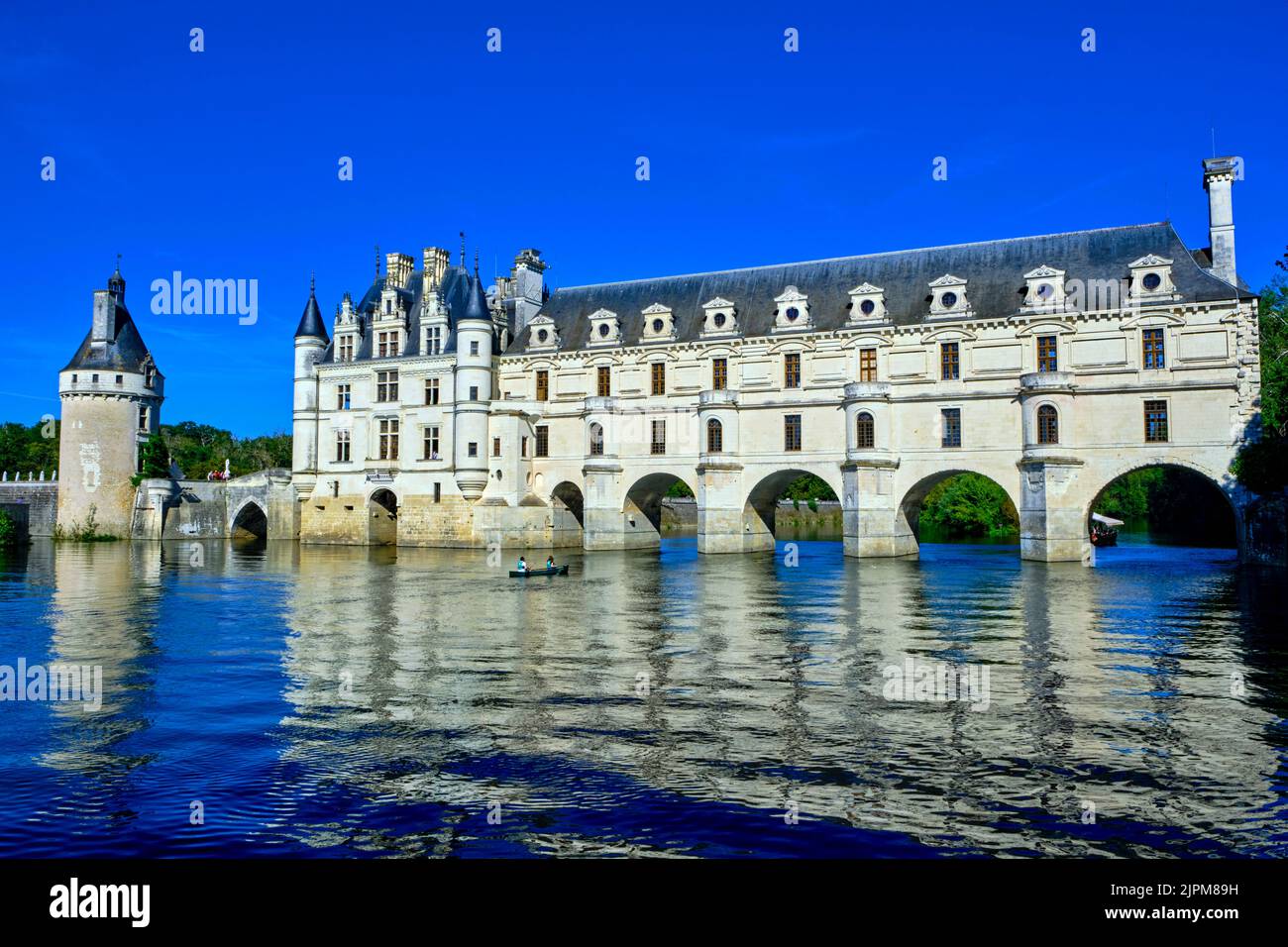 France, Indre et Loire, Chenonceaux, Château de Chenonceau listed as ...