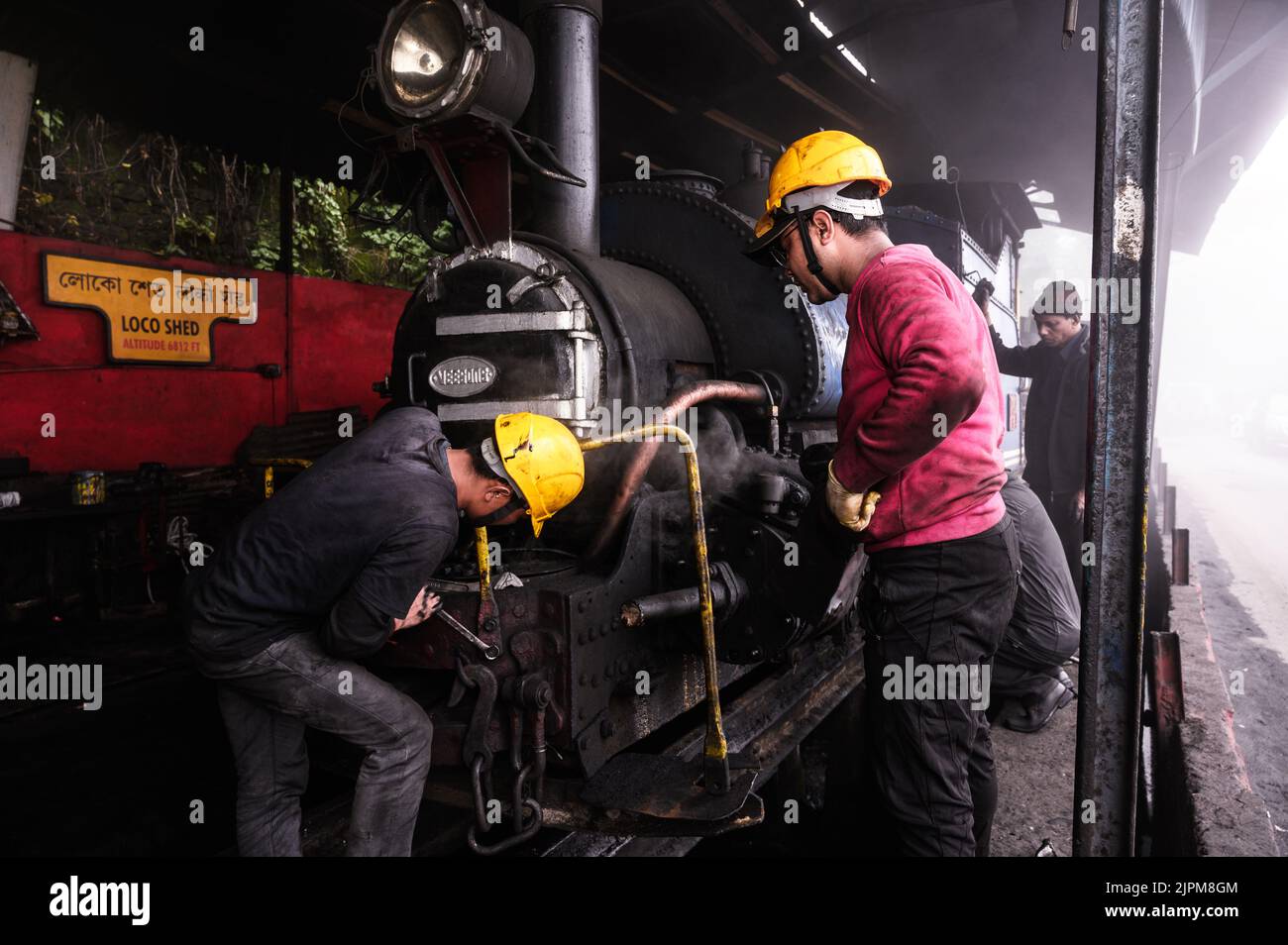 The Darjeeling Himalayan Railway, a UNESCO World Heritage Site, also ...