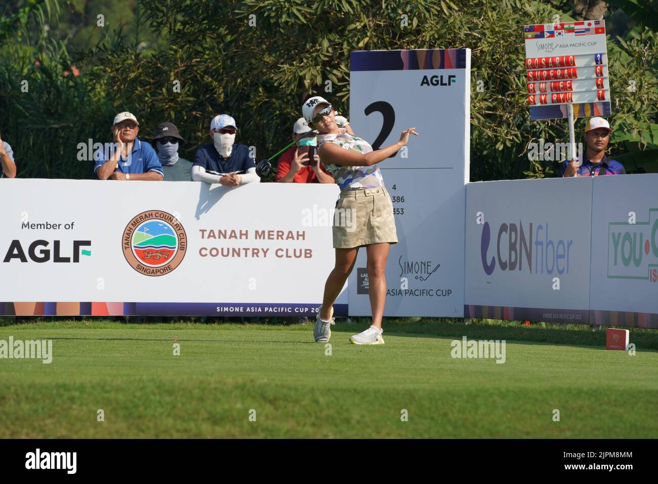 Jakarta, Indonesia. 19th Aug, 2022. Aug 19, 2022-Jakerta, Indonesia-Lee Bomee of South Korea ...