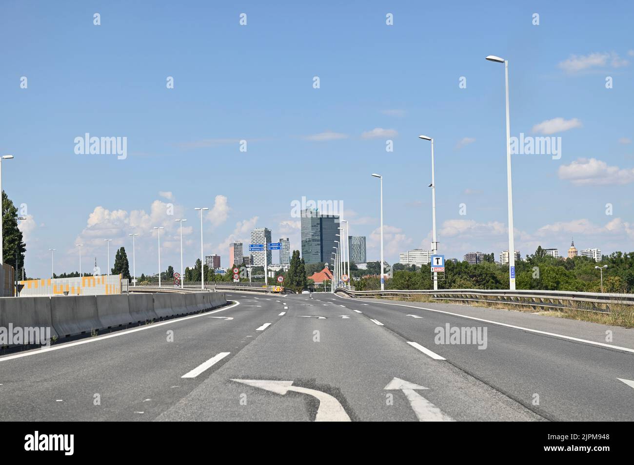Vienna, Austria. Driving on the A2 motorway in Austria Stock Photo - Alamy