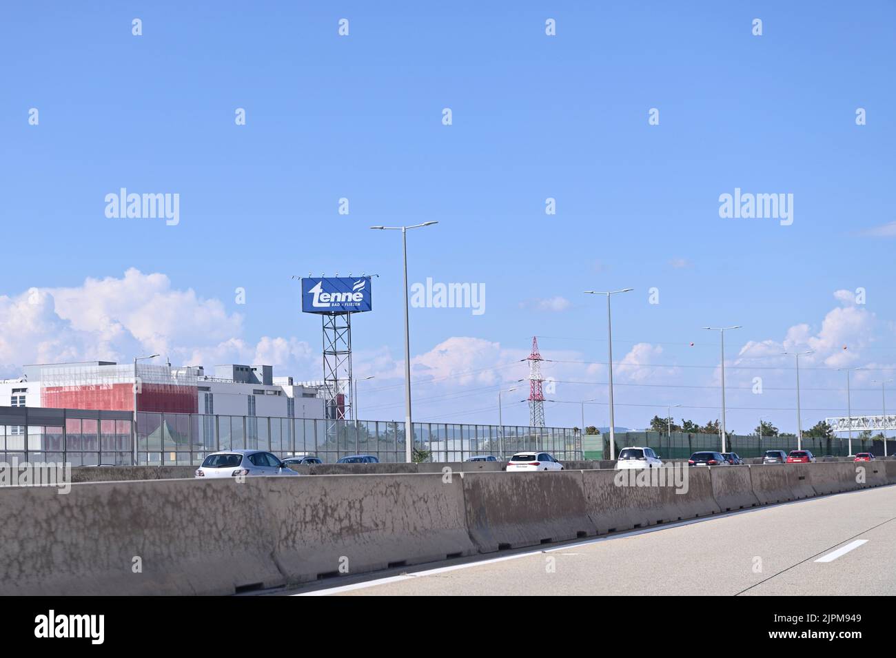 Vienna, Austria. Driving on the A2 motorway in Austria Stock Photo - Alamy