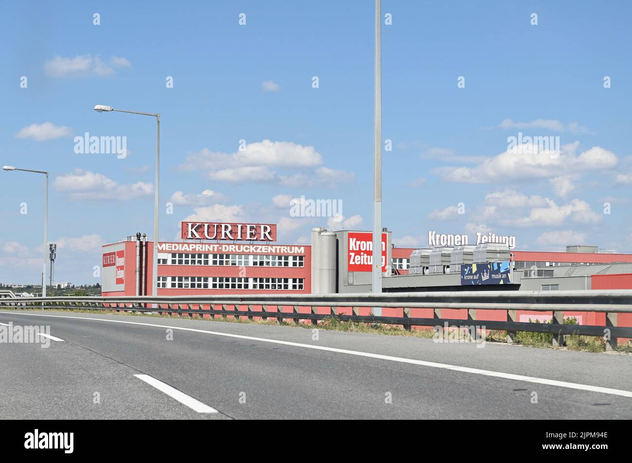 Vienna, Austria. Driving on the A2 motorway in Austria Stock Photo - Alamy